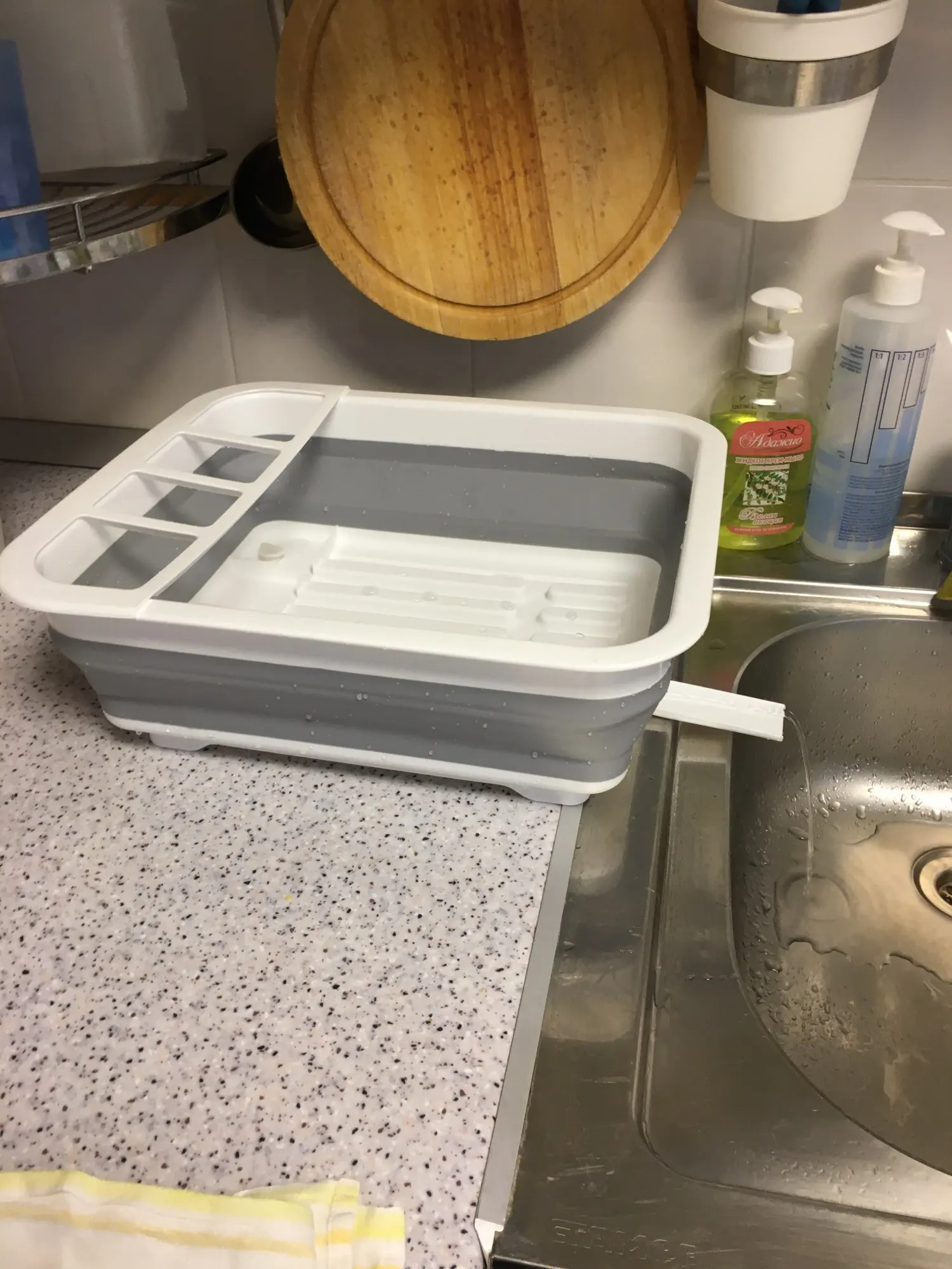 Portable Dish Rack - Kitchen Organizers - I Need Organizers