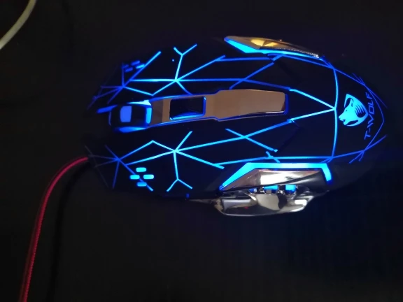 LED Wired Optical Silent Gaming Mouse | Gamer Fuss
