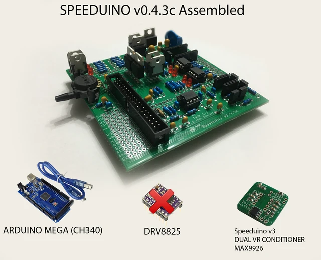 Speeduino V0 4 3c 0 4 3c Pcb Assembled Kit Speeduino Kit Standalone Ecu