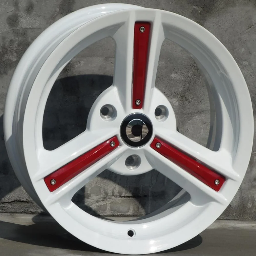 16 Polegada 16x6.5 16x7.5 3 Furos 3x112 Rodas Do Carro Da Liga De ...