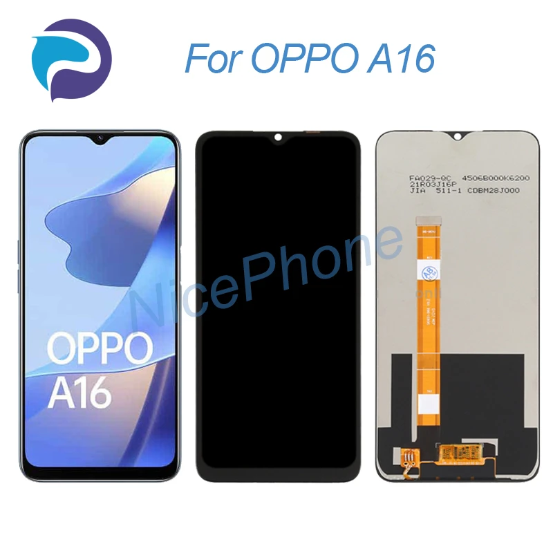 For Oppo A16 Lcd Display Touch Screen Digitizer Assembly Replacement 6.52" Cph2269 A16 Screen ...