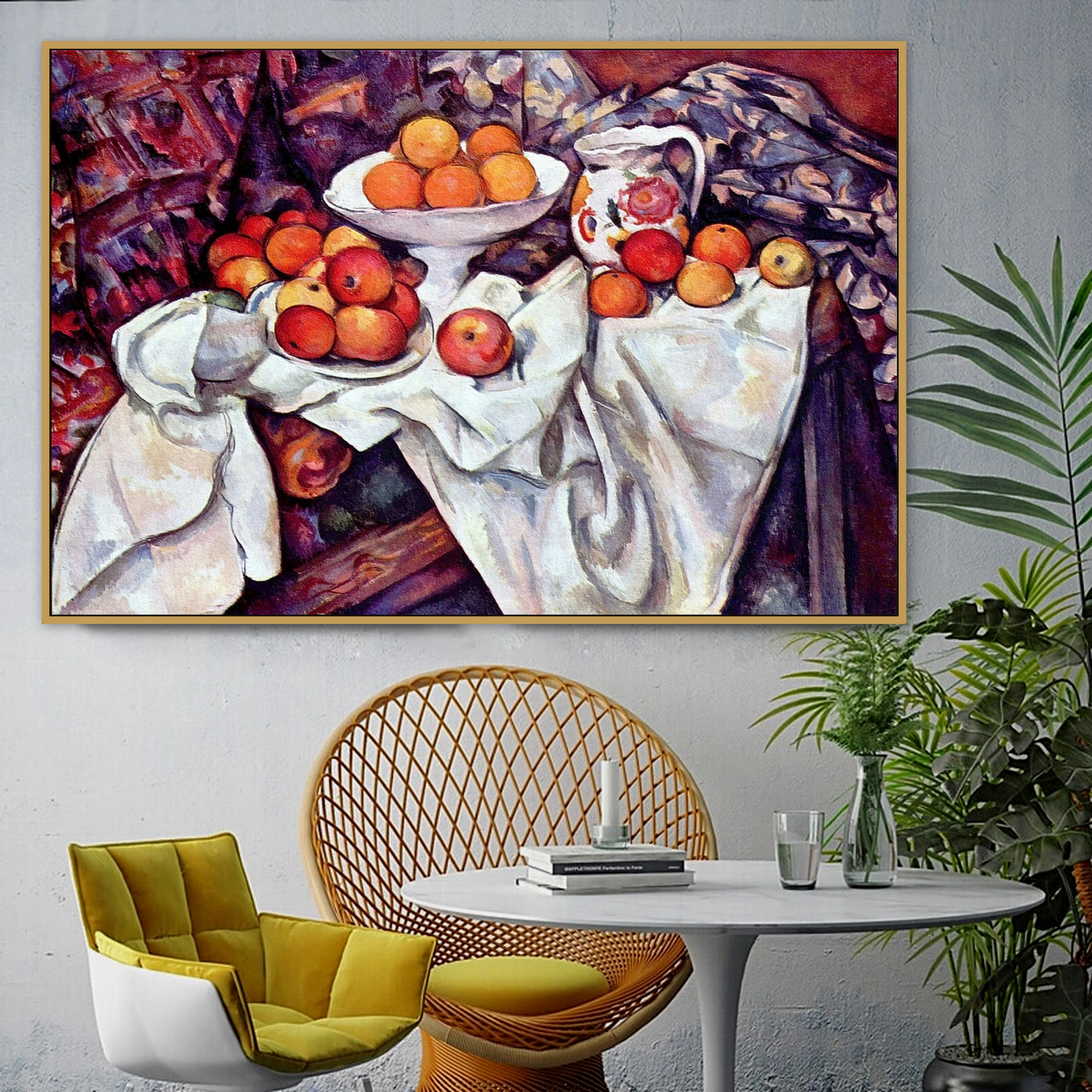 Paul Cezanne Apples And Oranges