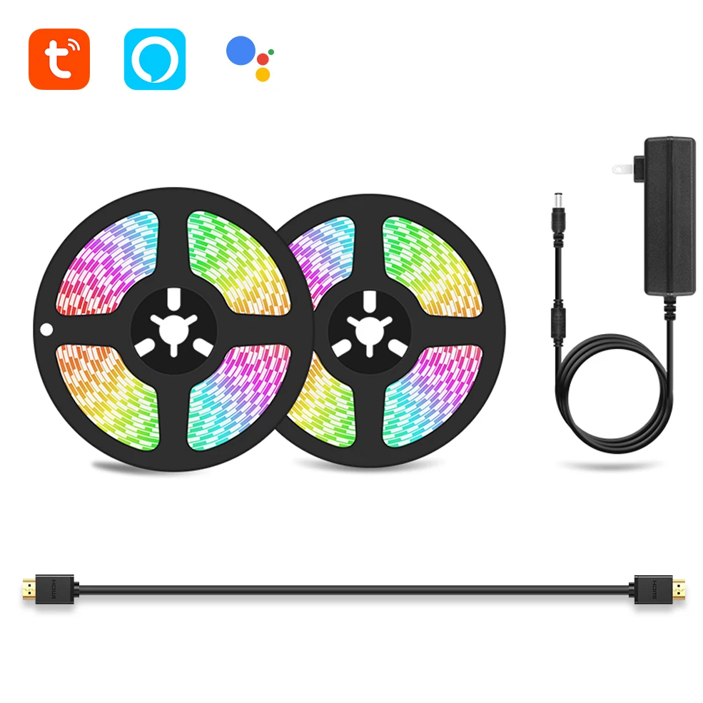 Smart-Ambient-Lighting-TV-PC-Backlight-Led-Strip-Lights-HDMI-Sync-Box ...