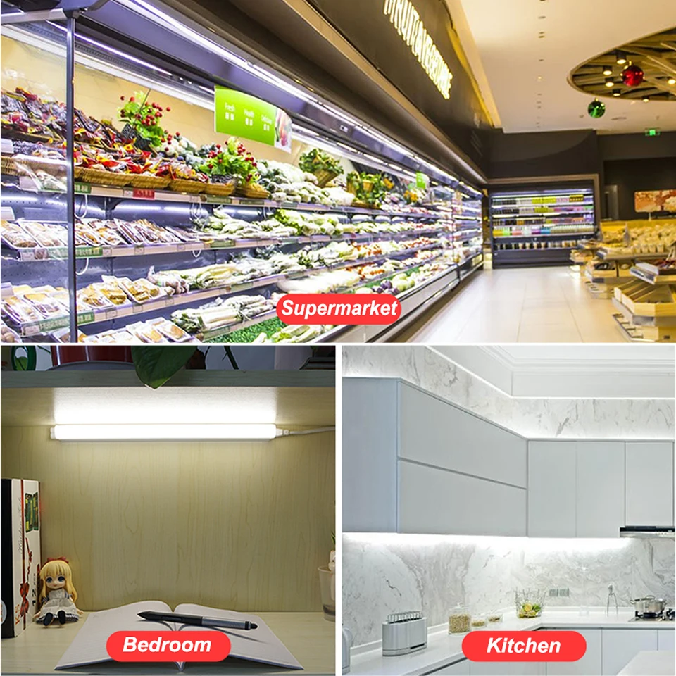 AMPOULE LED,T5-30CM-5W 4PSC-Cool White 6500K--Lampe led à tube t5, 30cm ...