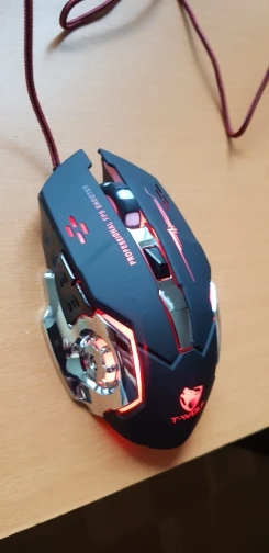 LED Wired Optical Silent Gaming Mouse | Gamer Fuss
