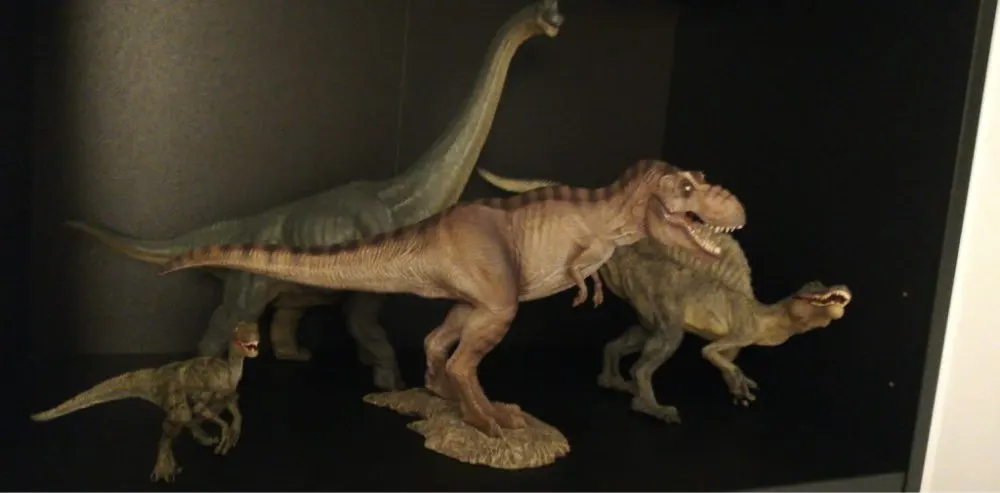 W-Dragon 1/35 Rexy Statue Tyrannosaurus Rex Dinosaur T-Rex Collector ...