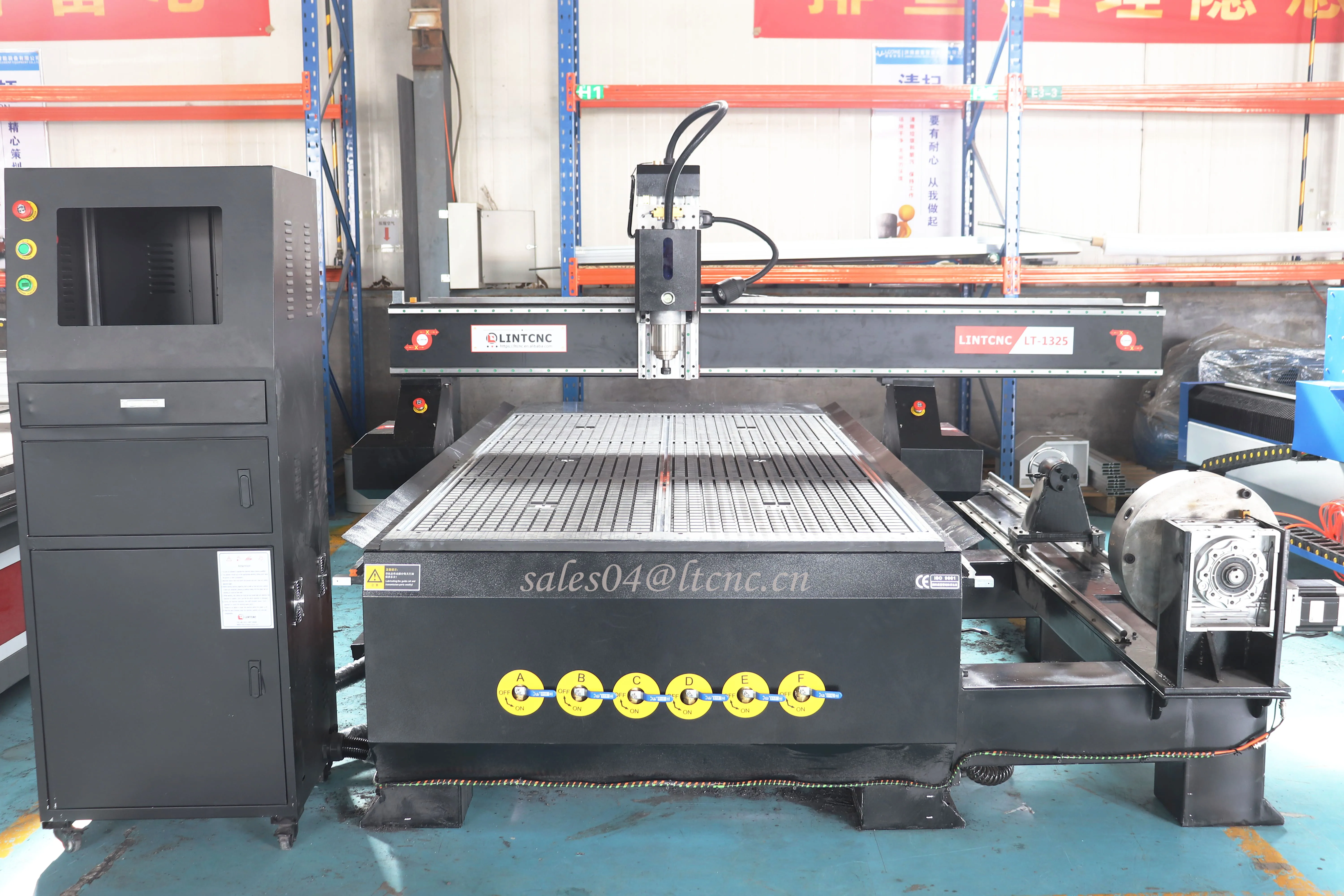 4x8 Cnc Wood Router 1325 1224 With Vauum Table Mdf Making Carving ...