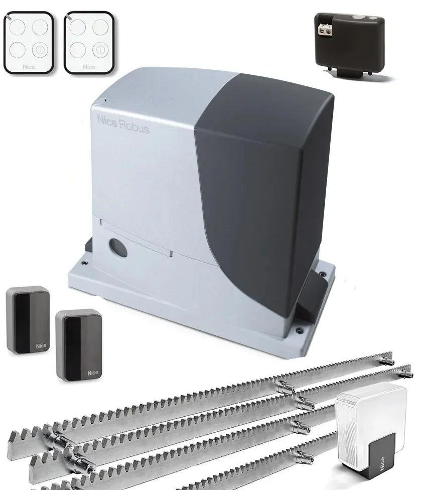 Future Doors Sliding Gate Opener-Nice Robus Kit-Made, 57% OFF