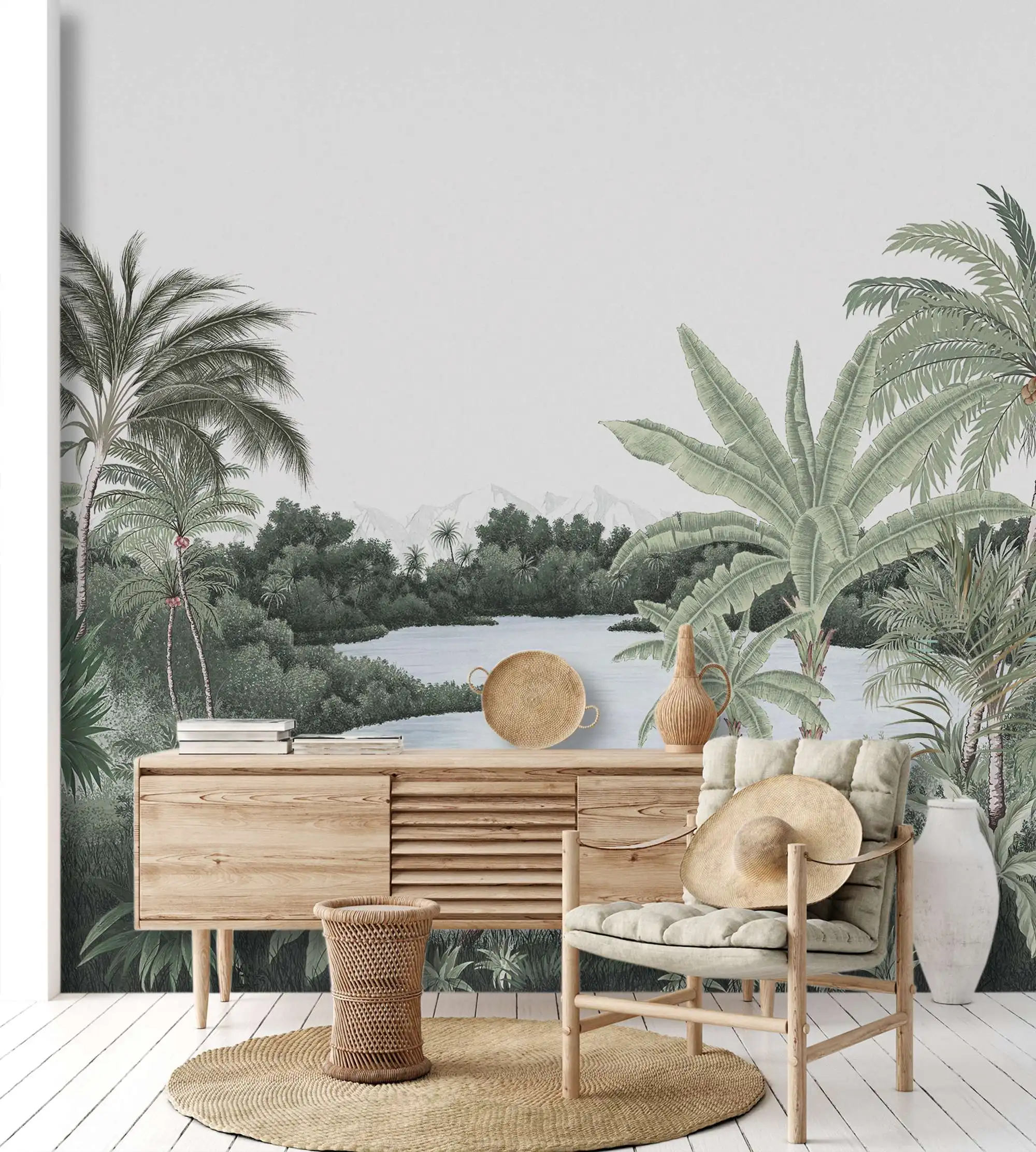 Exotic Landscaping With Palms