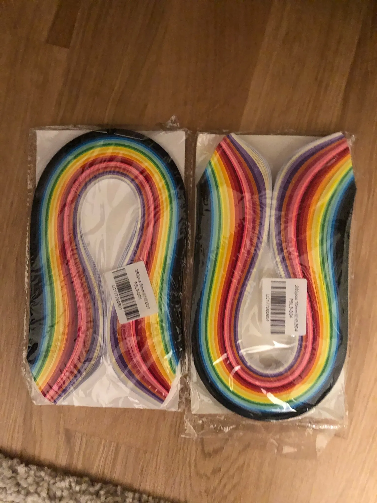 Quilling Paper Assorted Colors 260 Strips | Rainbow Cabin