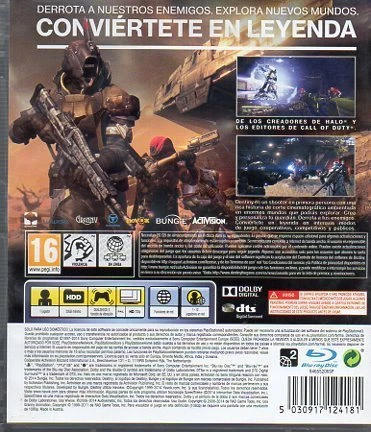 Destiny Ps3 Cover