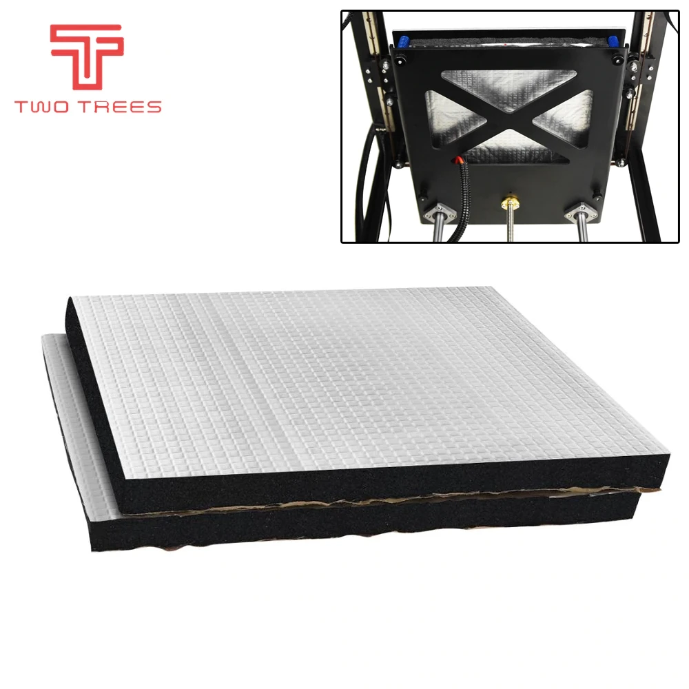 3d Printer Heat Insulation Cotton 200/220/310mm Heatbed Sticker Foil ...