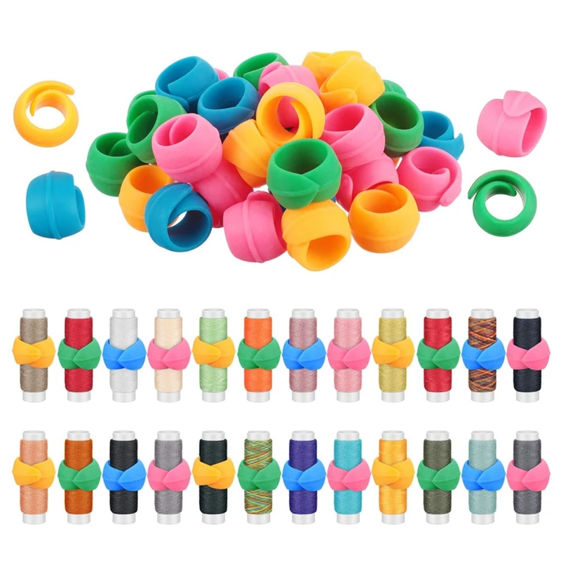 20pcs Thread Spool Huggers Sewing Machine Thread Spool Savers for ...