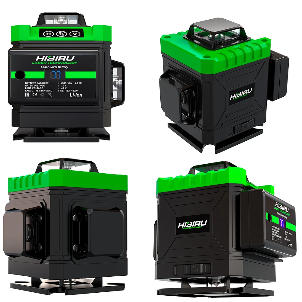 Laser De Nível 4d Hibiru Omnitronic Auto-nivelamento Laser Dispositivo ...