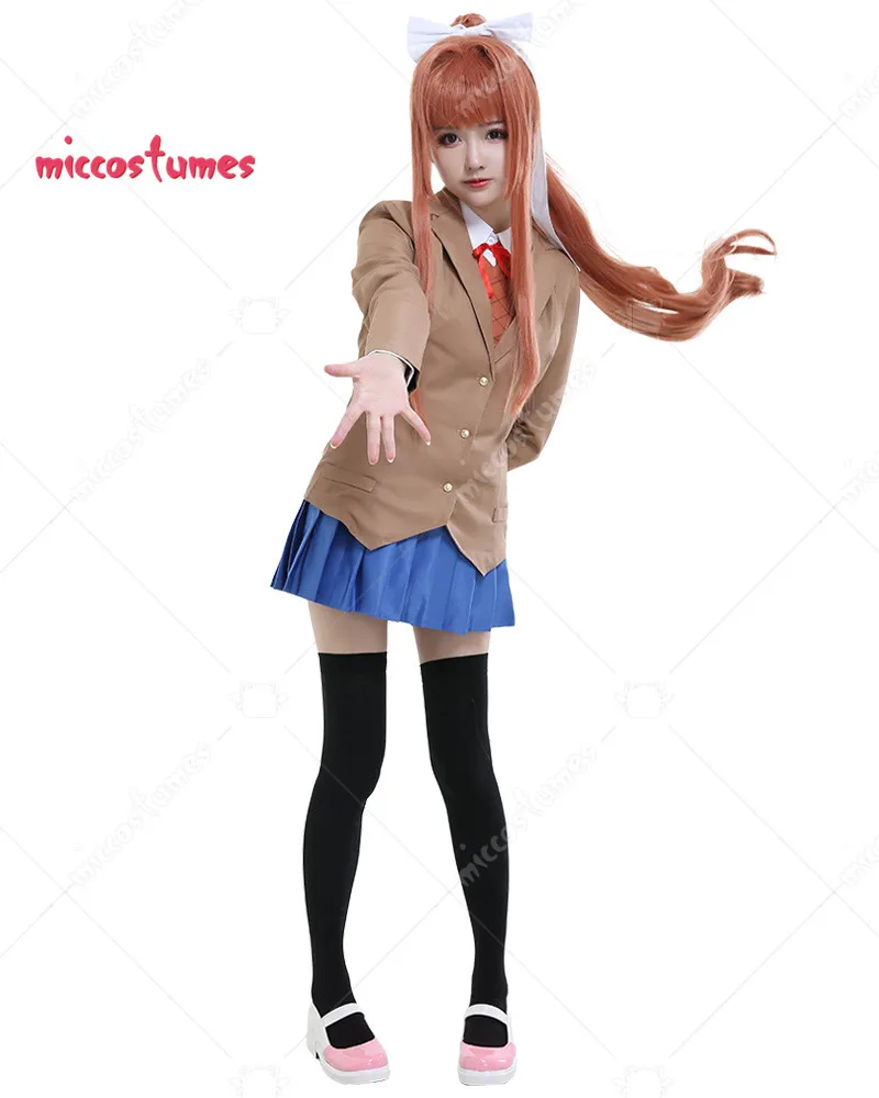 Doki Doki Literature Club School Uniform Cosplay Costume - Cosplay ...