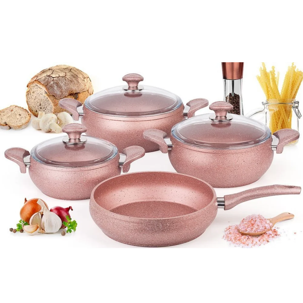 2022-Cookware-Set-of-7-Non-Stick-Granite-Fireproof-Pot-1st-Class ...