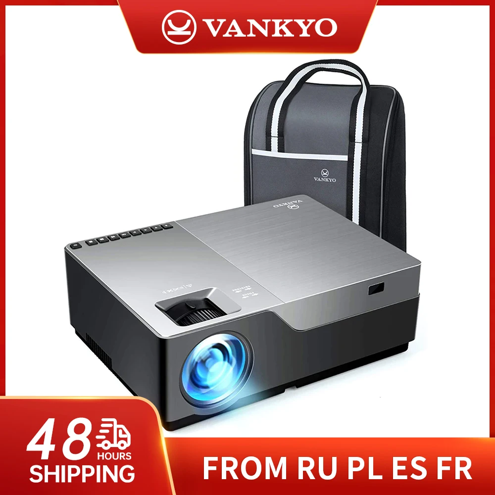 VANKYO Performance V600 Native 1080P LED Projector Compatible with TV ...