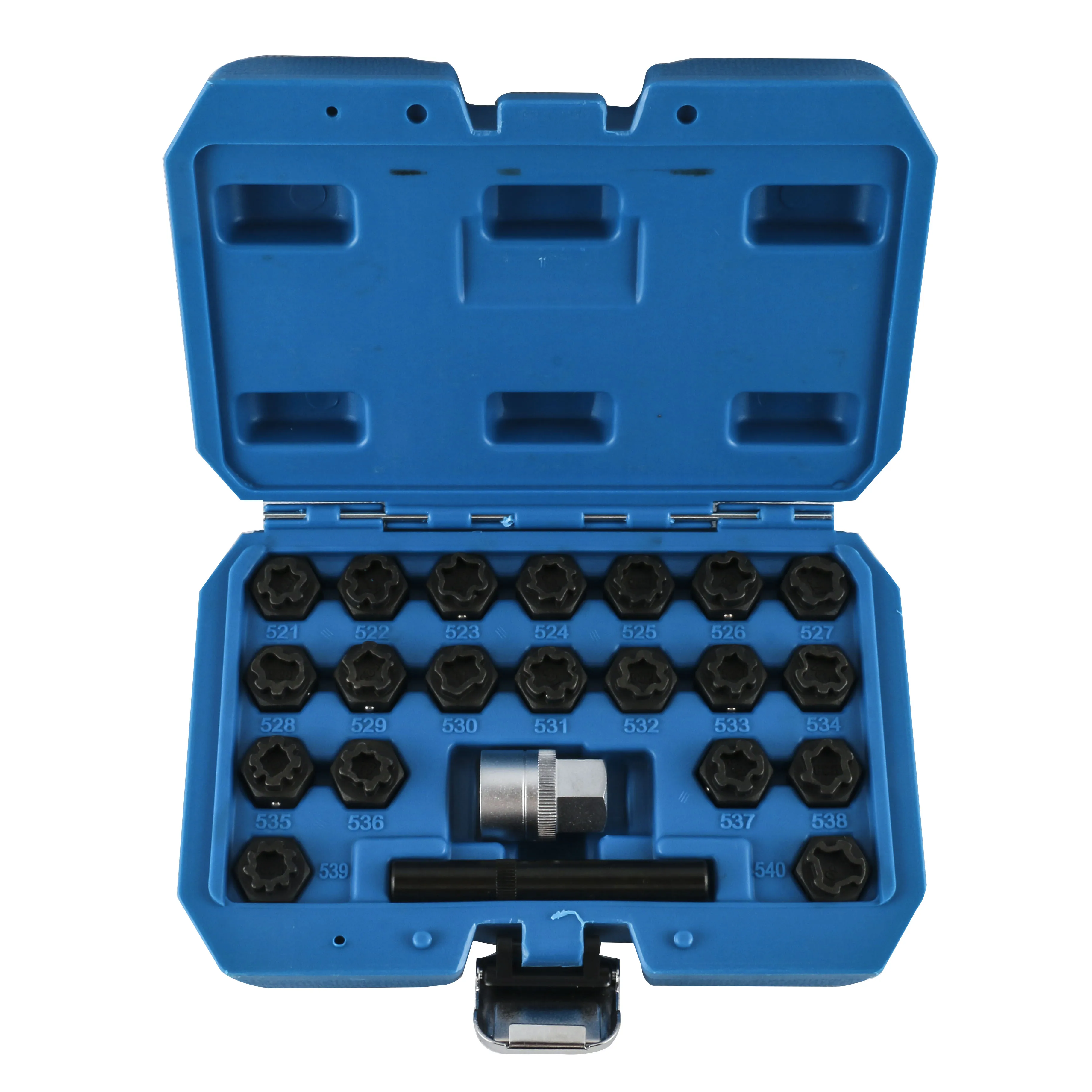 22pcs Wheel Anti-theft Screw Sleeve Wheel Lock Lug Nut Removal Socket ...