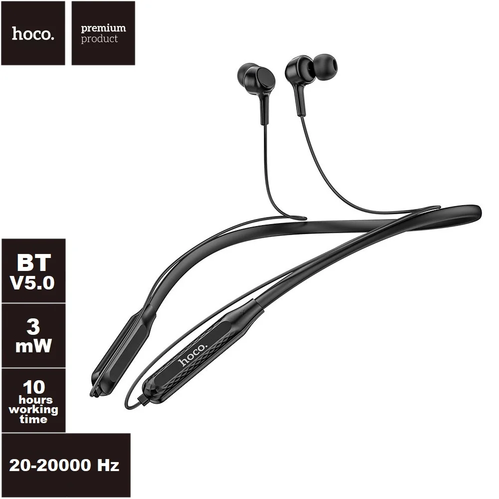 블루투스 헤드셋 HoCo es51 era BT 5.0, 플러그인 (검정색)|블루투스 이어폰 & 헤드폰| - AliExpress