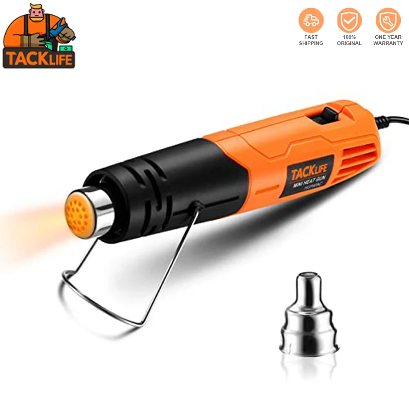 Tacklife Hgp40ac 500w Hot Air Gun 2 Temperature Adjustable Heat Gun 300 ...