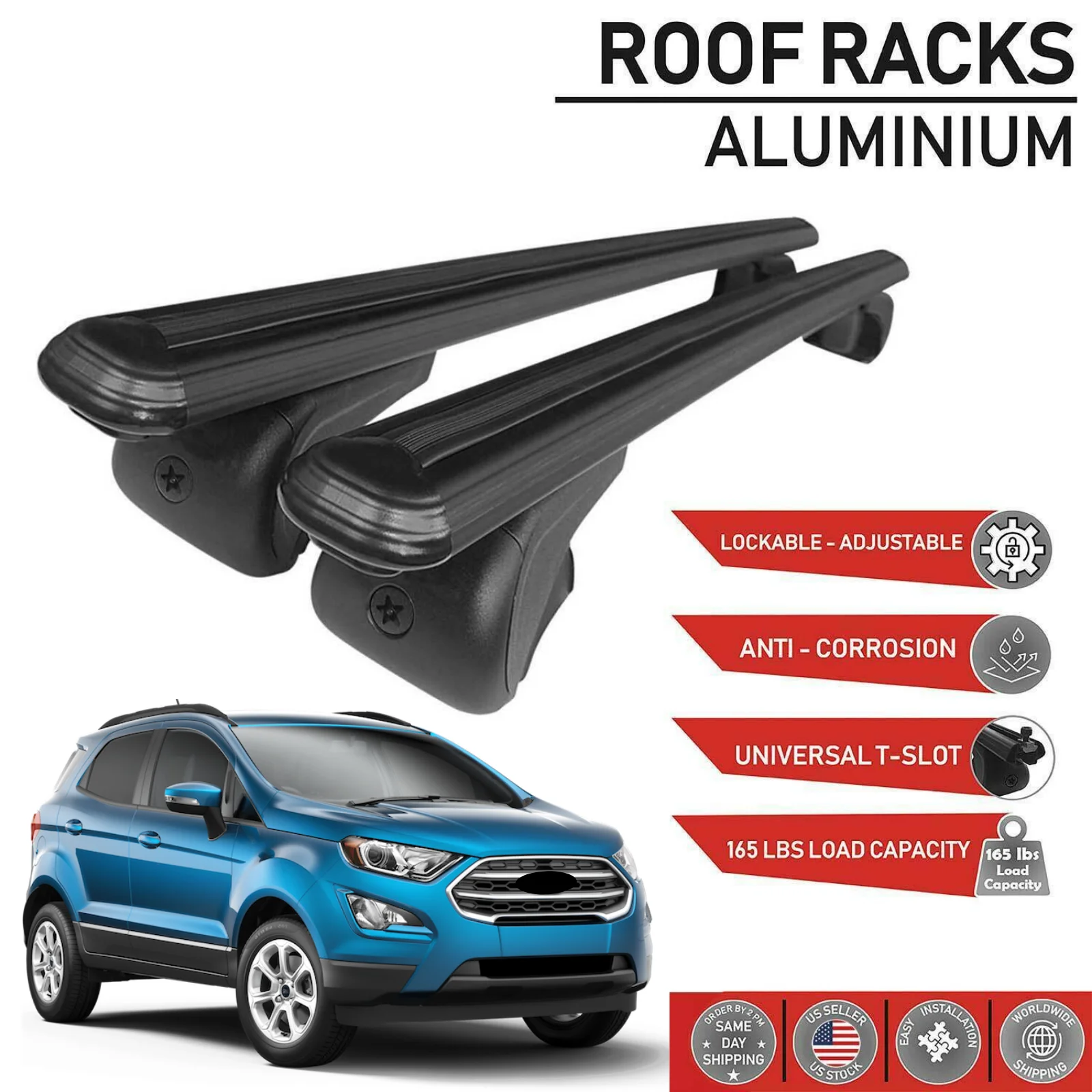 Black Caliber Roof Rack
