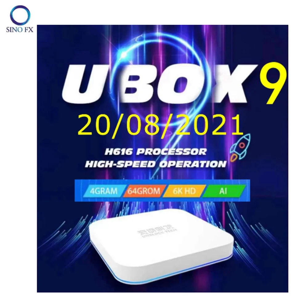 Ubox9 Pro 4gb 64gb Android Tv Box Ai Voice Dual Wifi Hot In Japan Korea ...
