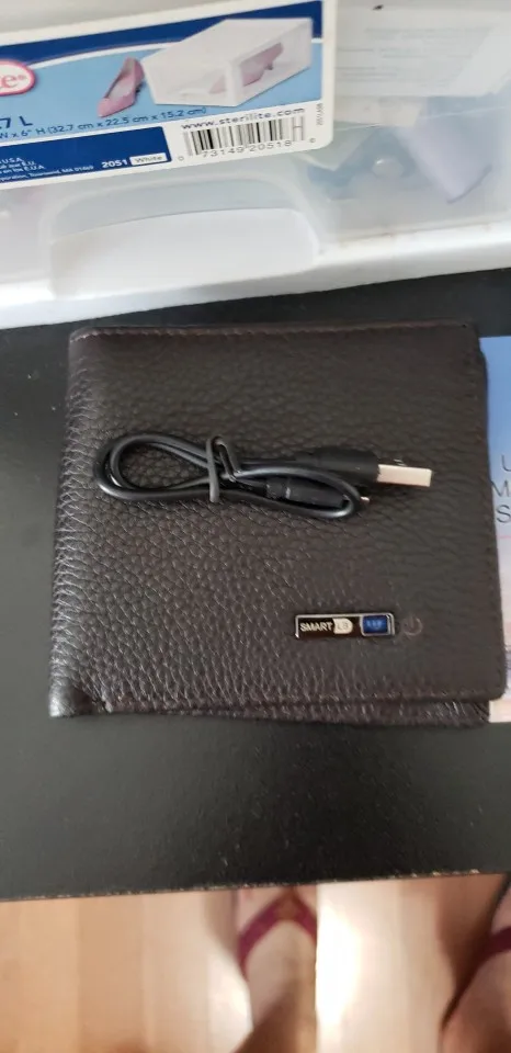Smart Wallet Bluetooth Tracker - Bluetooth Wallet, Connected Wallet and ...