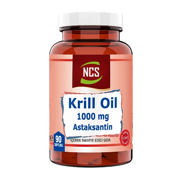 Krill Oil 1000 Mg Astaxanthin 2 Mg 90 Softgel