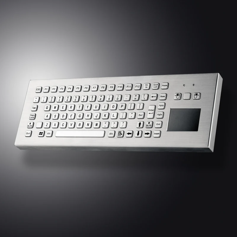 2-4-GHz-Wireless-Industrial-Stainless-Steel-Keyboards-Waterproof-Metal ...