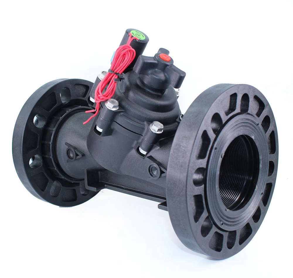 Electromagnetically controlled high performance plastic hydraulic ...