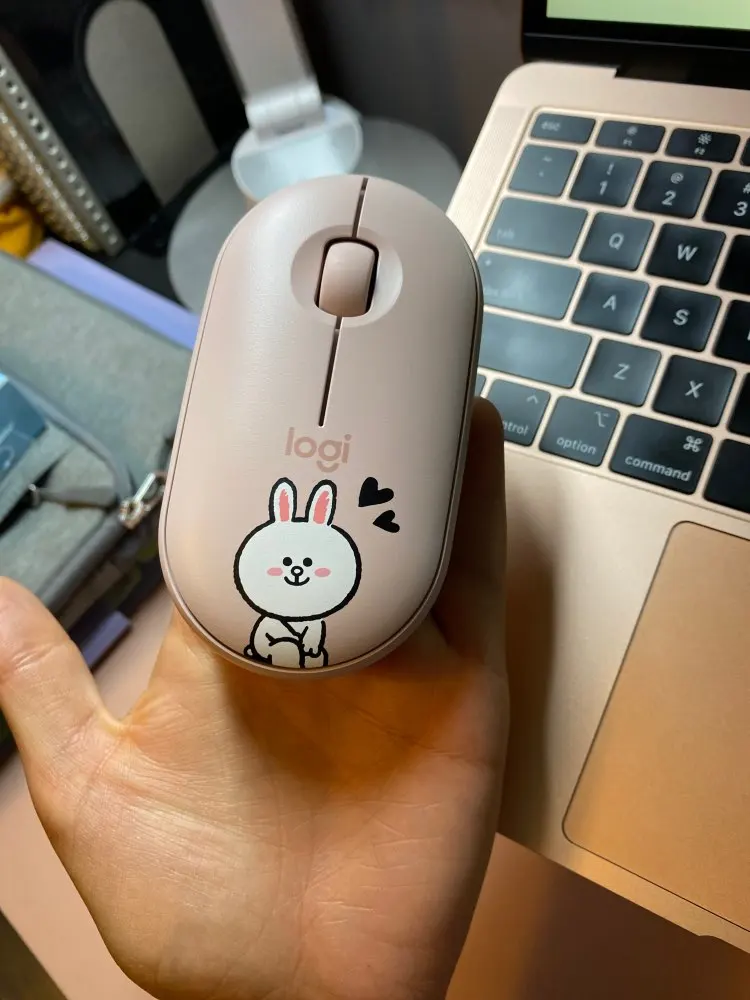 Logitech feat. Line Friends K380 Keyboard M350 Pebble Mouse Multi ...