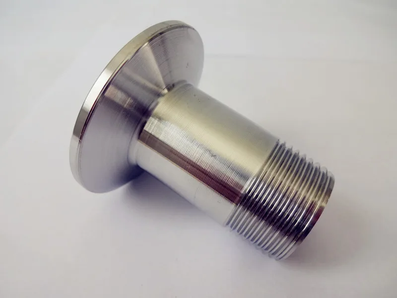 Adapter external thread DN20 (3/4") x tri clamp OD50.5 . Stainless ...