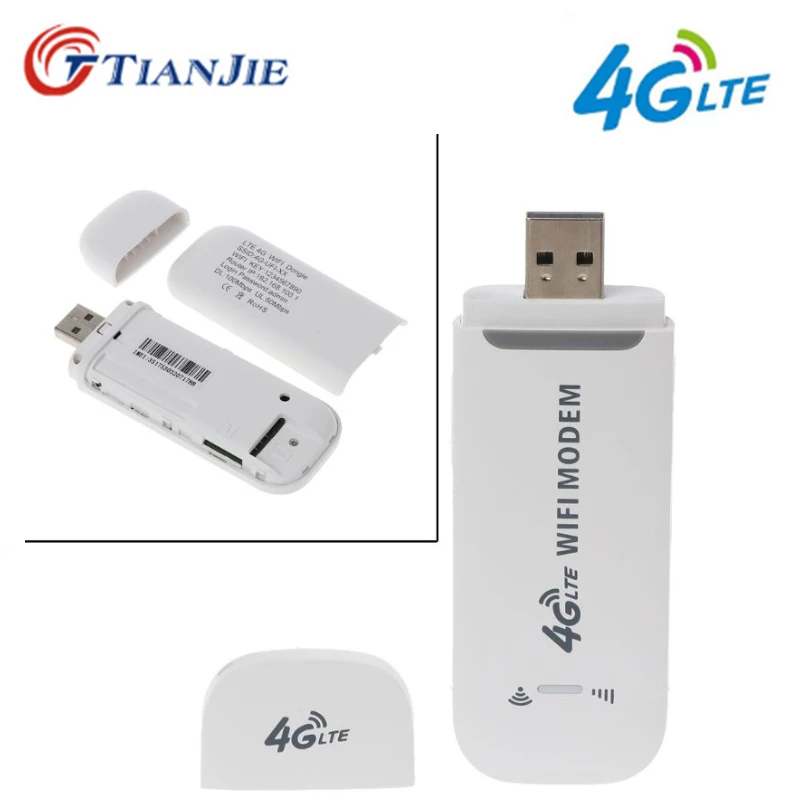 Unlocked Lte Router 4g Sim Card Data Usb 3g Wifi Wireless Car Broadband ...