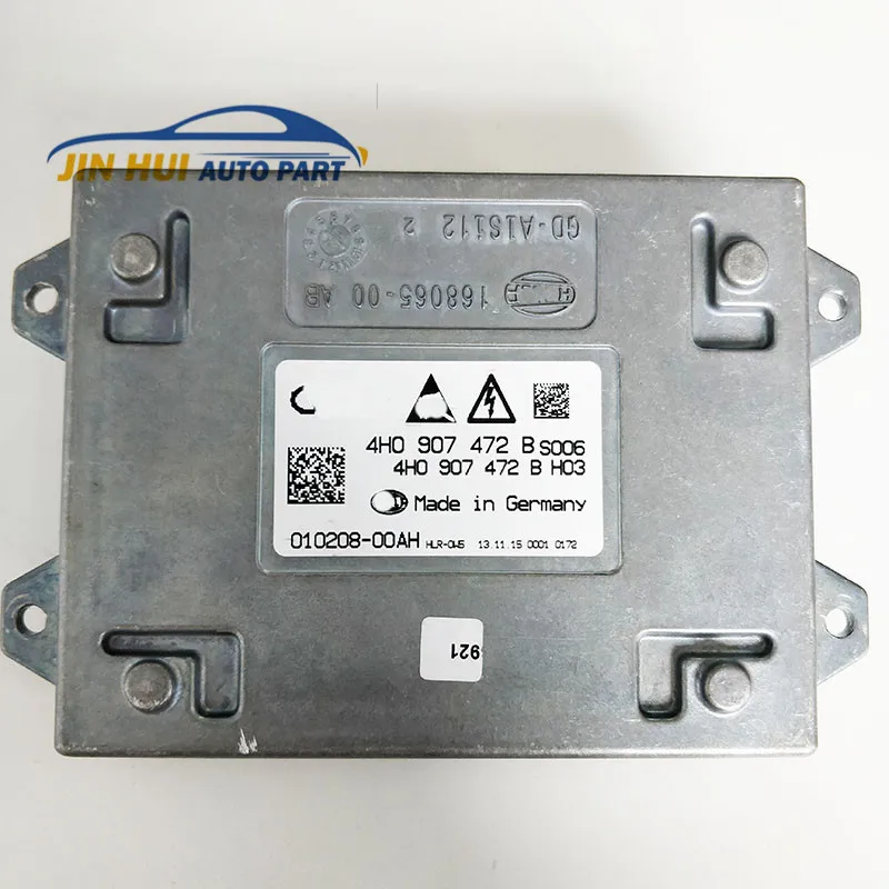 4H0907472B Audi A6 A8 S6 S8 Hella LED 모듈 컴퓨터 전구 조명 제어 장치, 오리지널 4H0 907 ...