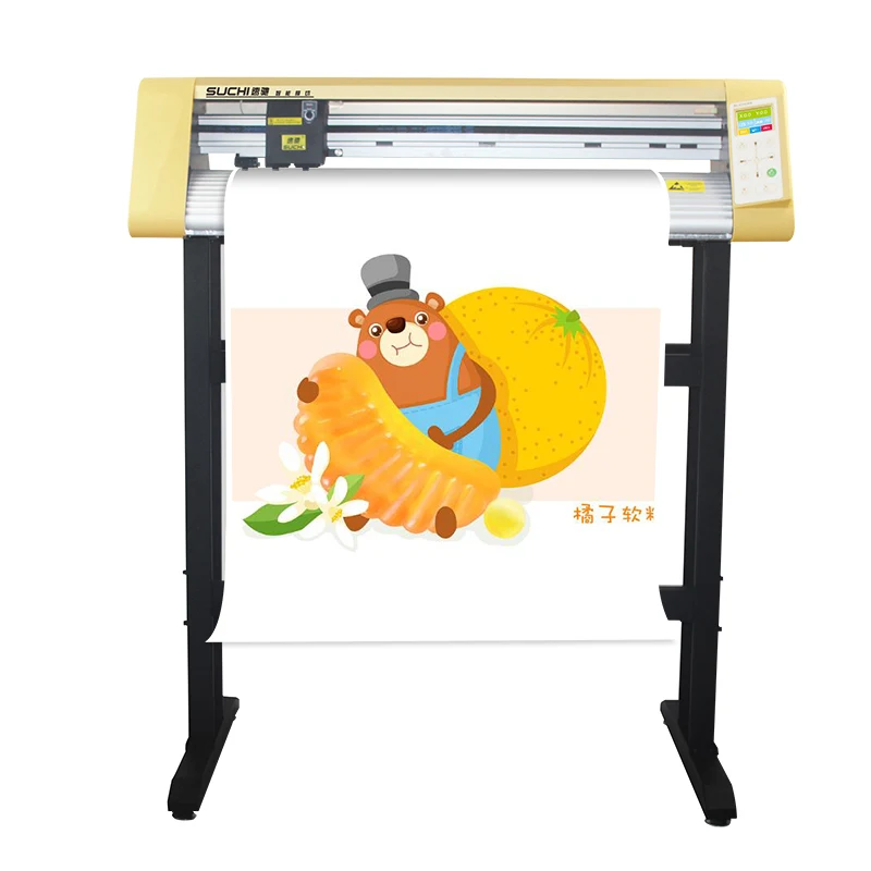 Suchi Plotter de corte gráfico Sc730, con Software Contour Signmaster, trazador de vinilo de ...