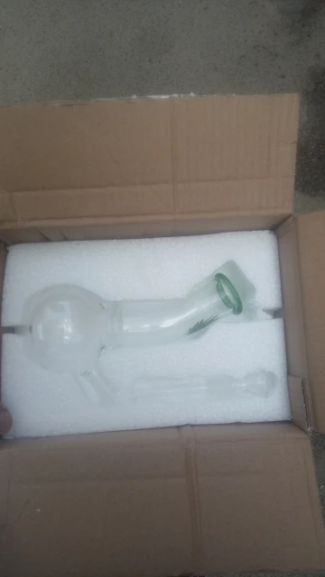 8" Handmade Glass Bong - BudSphere