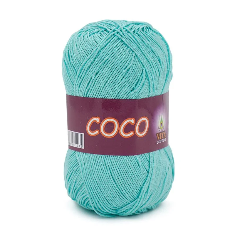 Vita Coco yarn Vita Coco India 100% mercerized cotton 50g/240 m (3 yarn)