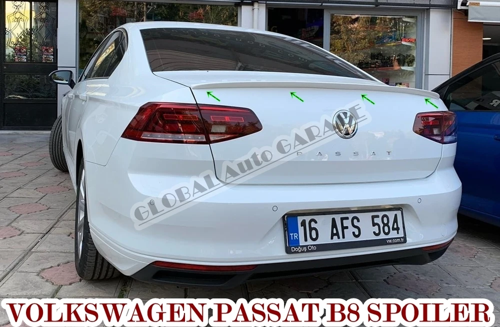 For Volkswagen Passat B8 8.5 2015 2021 Spoiler Wing Auto Accessory ...
