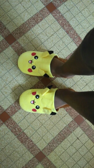Kawaii Pokemon Pikachu Anime Yellow Shoes For Unisex - KawaiiMerch.com