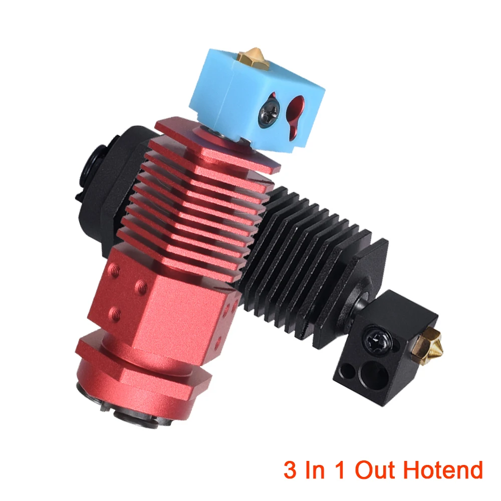 Bigtreetech extrusora 3d 3 em 1, peças da impressora com cores mistas ...