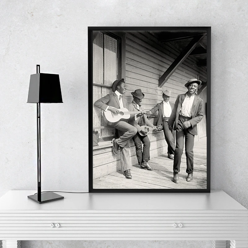 Wunderschne Poster Musiker Schwarz Wei Bilder
