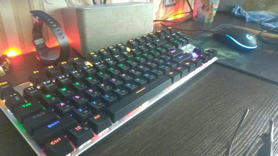 Backlight Gaming Mechanical Keyboard | Gamer Fuss