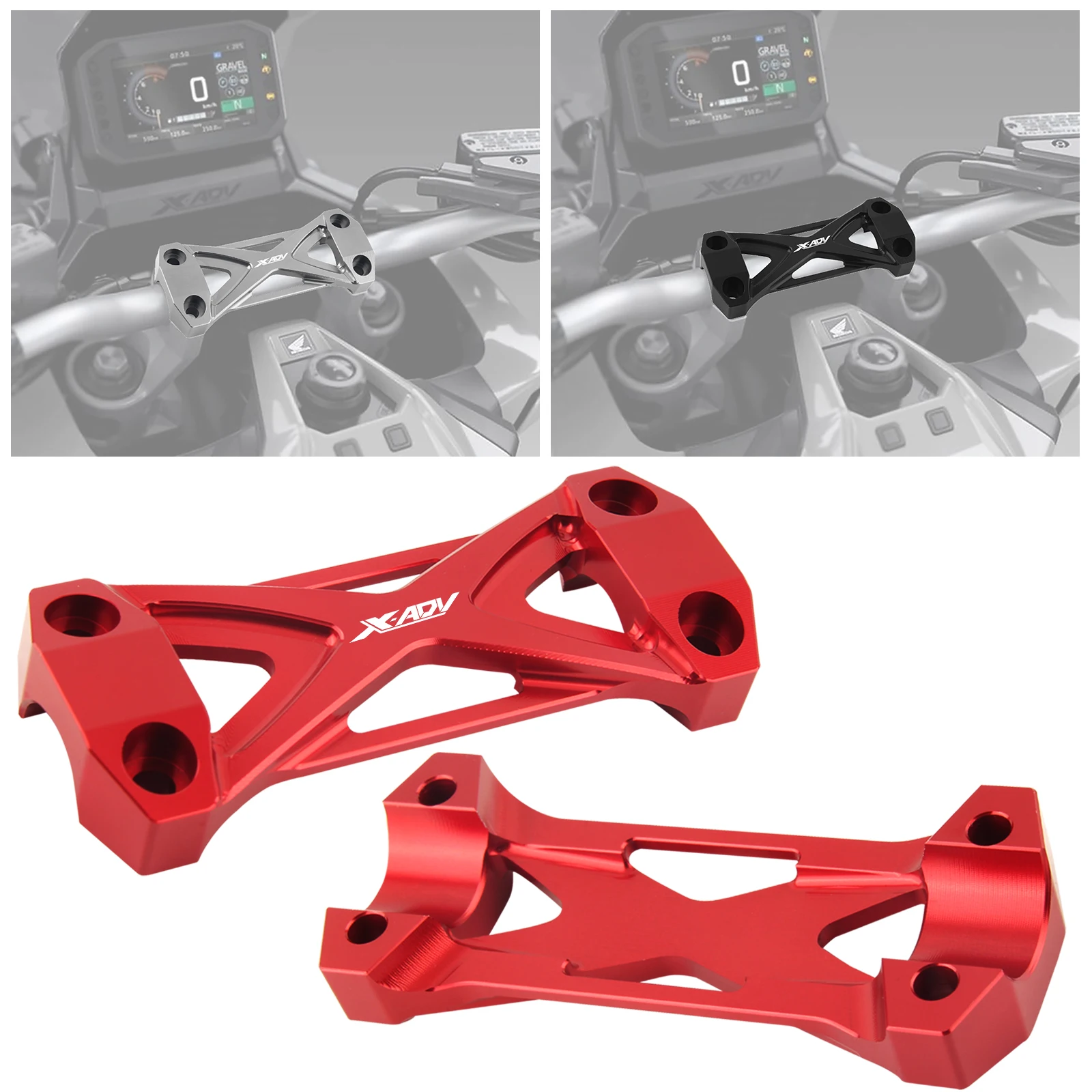 Xadv 750 Motorcycle Handlebar Riser Up Back Move Support Bar Handle ...