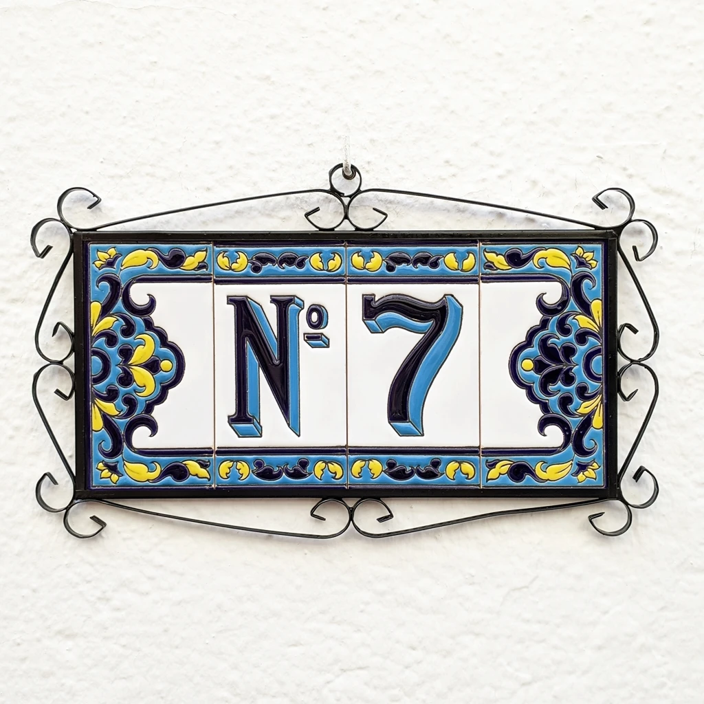 Plaque numéro maison artisanale - Plaque-Numero-Maison.fr