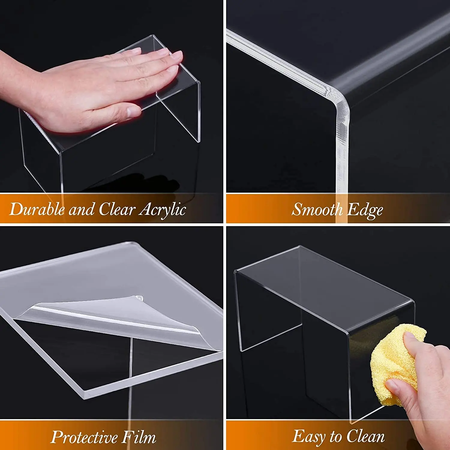 Clear Acrylic Display Stands