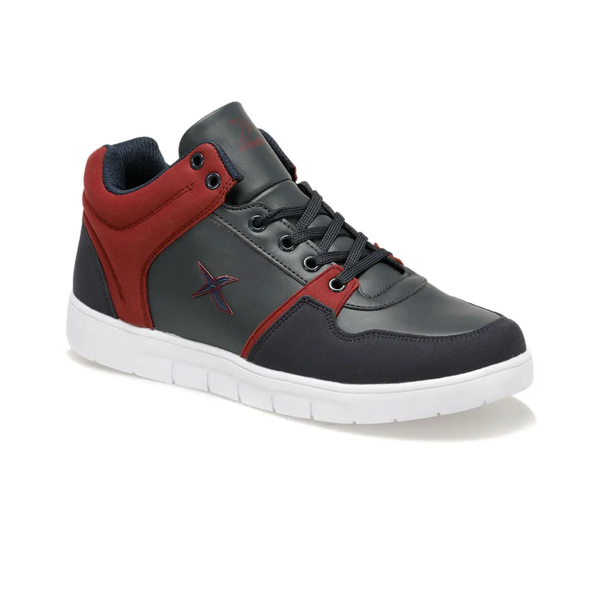 New FLO ASGAR HI 9PR Navy Blue Men 'S Sneaker Shoes KINETIX - Shoes Sale