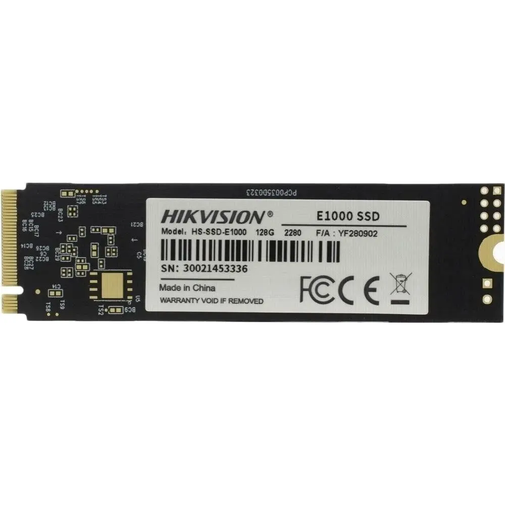 Твердотельный накопитель HikVision E1000 HS SSD E1000 128G SSD M.2 128Gb PCI E x4 990 Мбсек ...