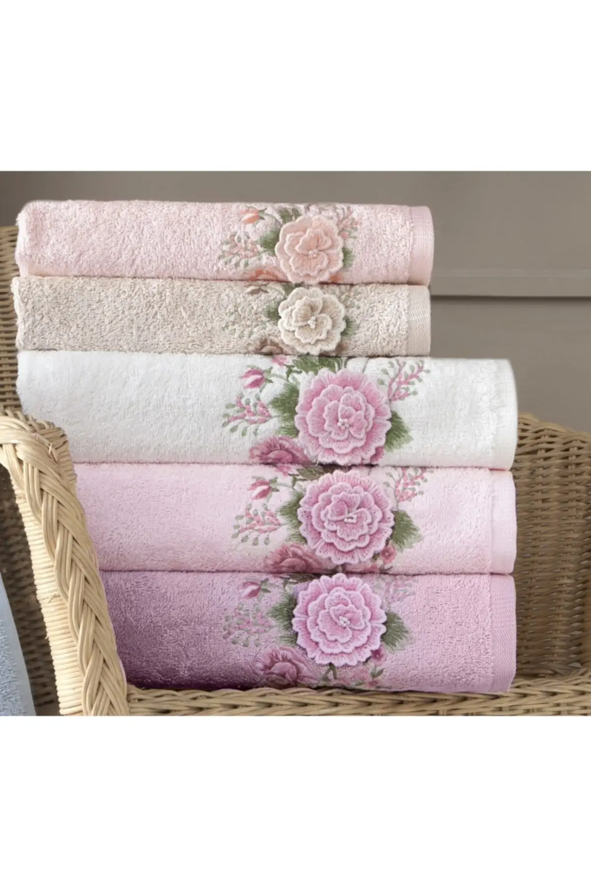 Embroidered Hand-Face-Head Towel With Name Of 100% Cotton 50x90 Custom ...