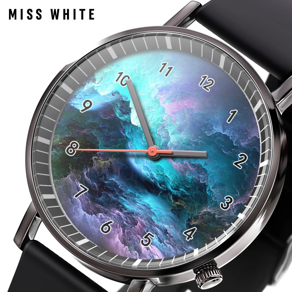 New Casual Watch Creative Starry Sky Geometric Animal Trend Fashion ...