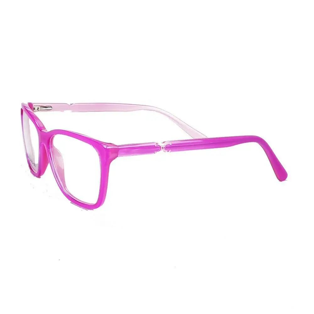 Neon Pink Nerd Glasses